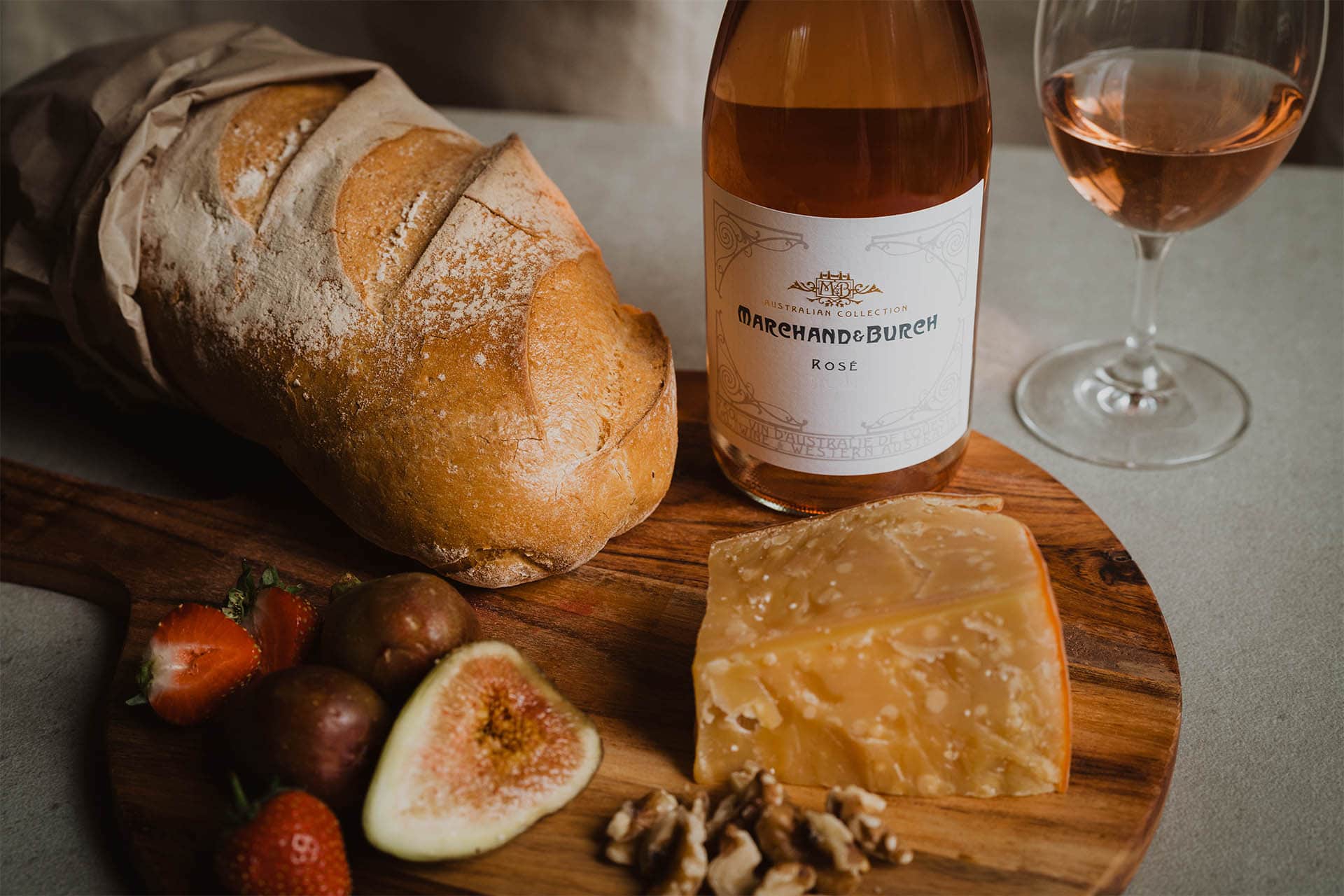 Buy 2025 Marchand & Burch Village Rosé Online | Burch Family Wines